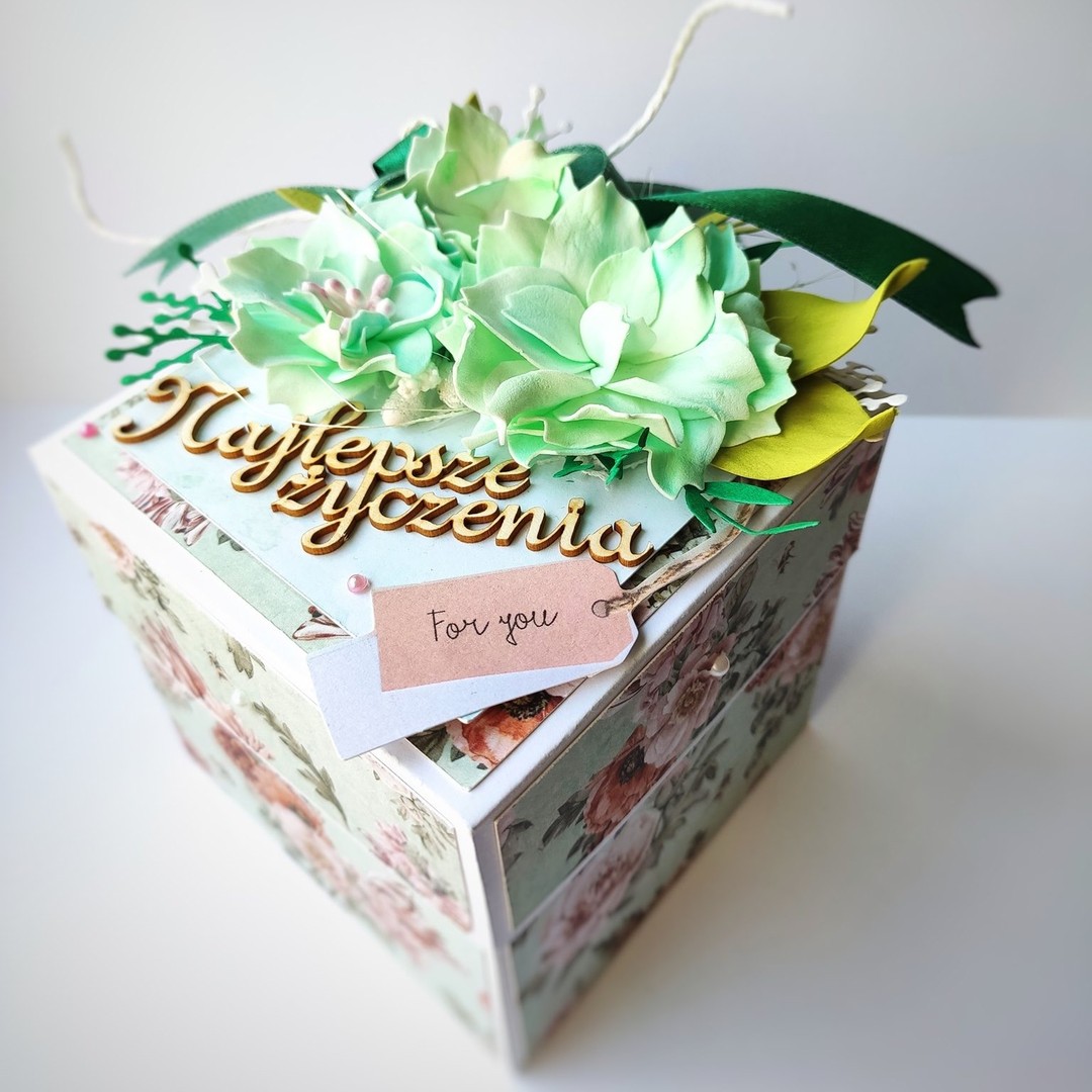 Jak zrobić Exploding Box ? - Bednarska-Handmade